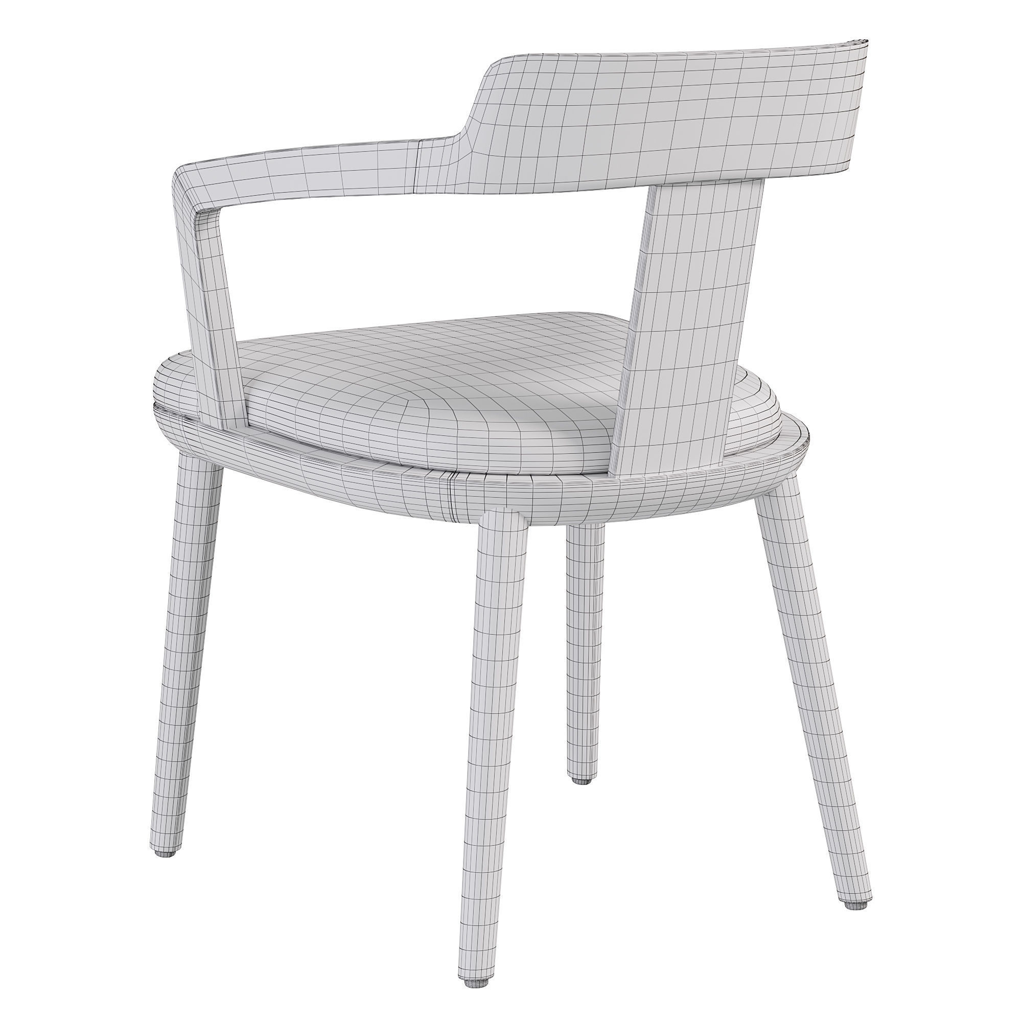 Tilly chair by Porada 3D model | CGTrader