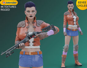 Low-poly Ranger 3D Models | CGTrader