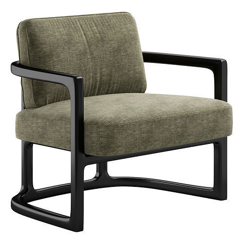 Venus armchair by porada 3D model | CGTrader