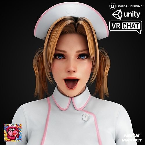 3D model EXCLUSIVE EDITION RIGGED CHARACTER TINA - SUSTER VR / AR / low ...
