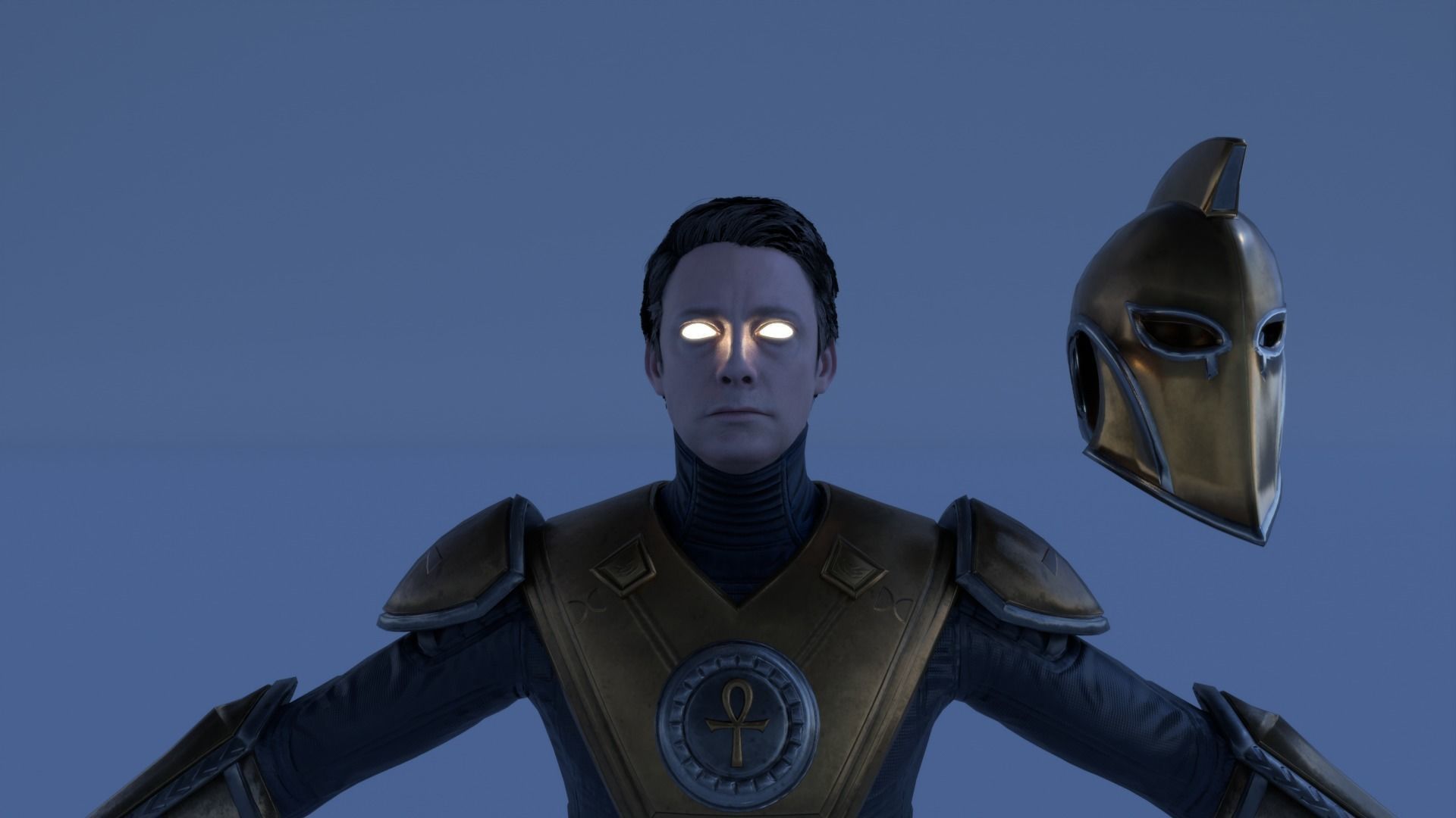 Doctor Fate 3D asset - Rigged - Injustice 3D model rigged | CGTrader