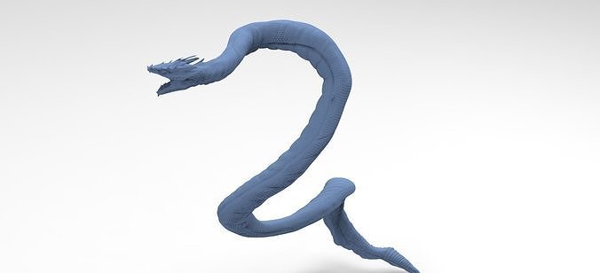 Snake mountain snake 1 3D model | CGTrader