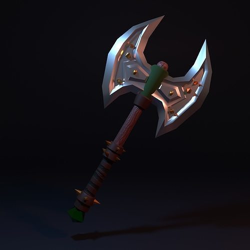 3D model Stylized Axe VR / AR / low-poly | CGTrader