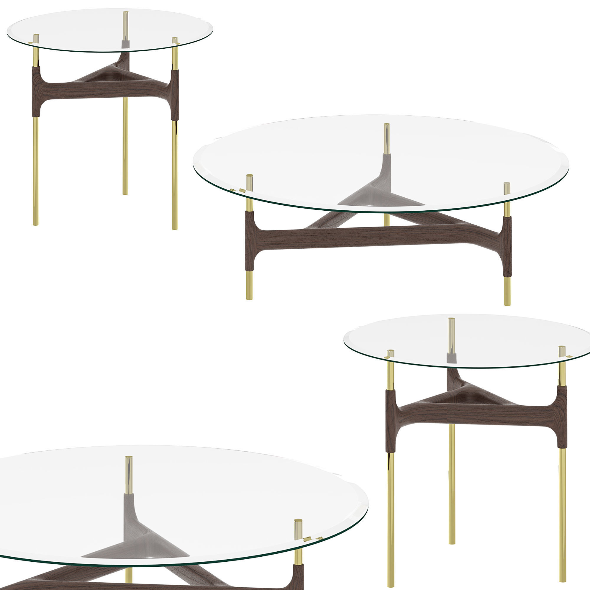 Joint table by porada 3D model | CGTrader