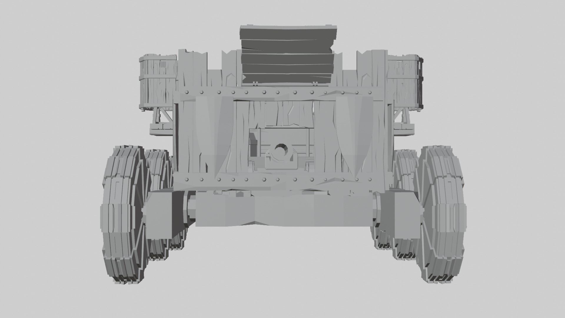 Medieval tank 3D model | CGTrader