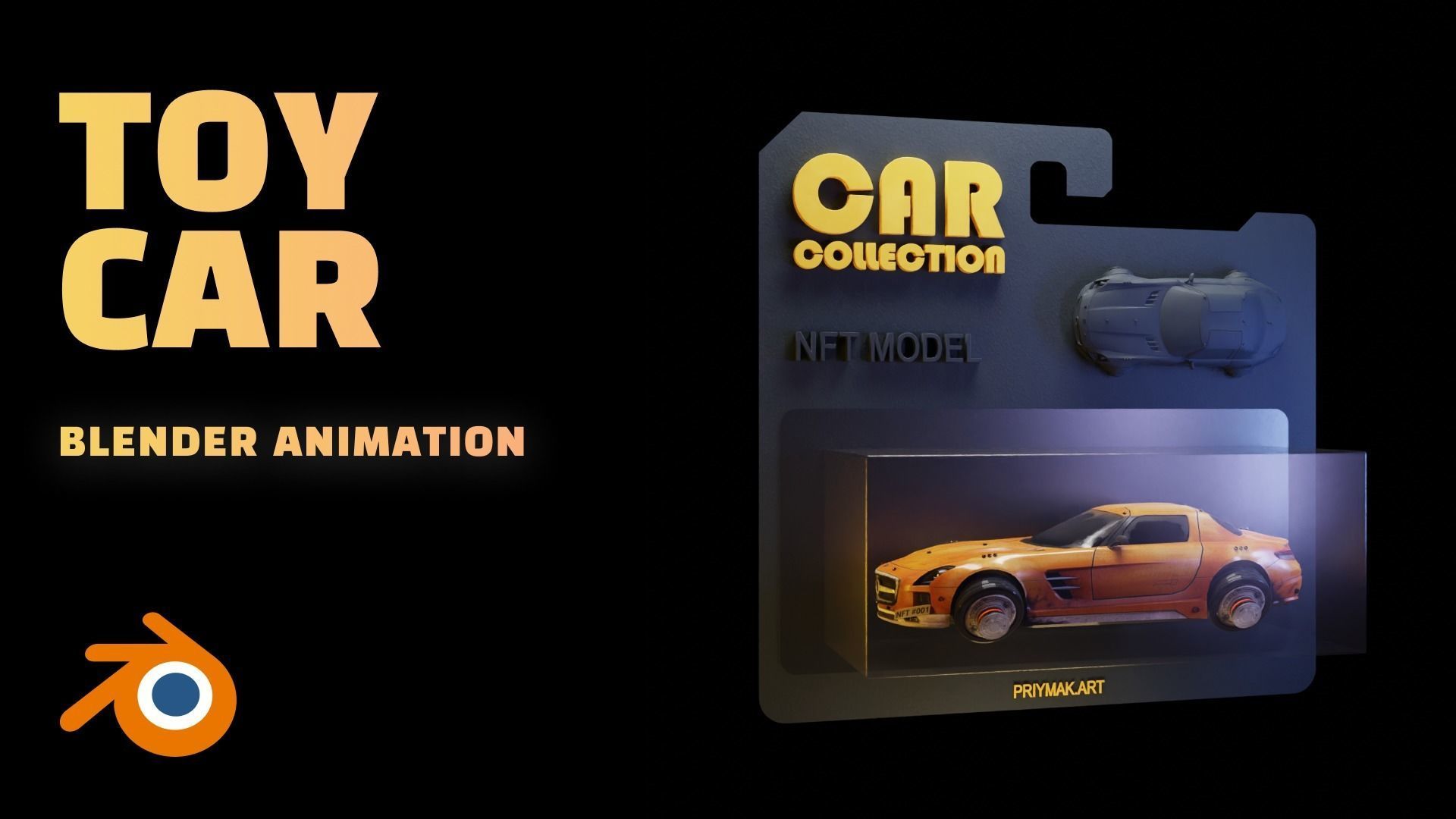 Toy car pack Blender animated template 3D model animated | CGTrader