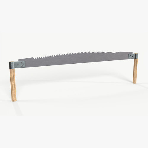 3D model CrossCut SAW VR / AR / low-poly | CGTrader