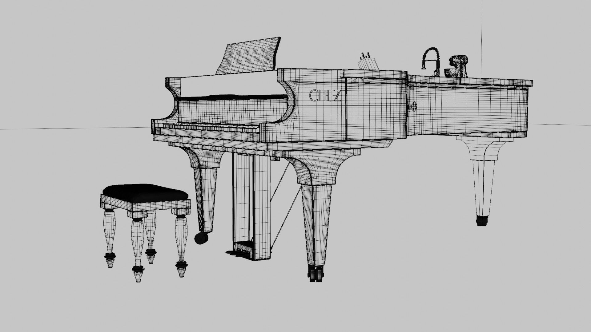 PIANO 3D model | CGTrader