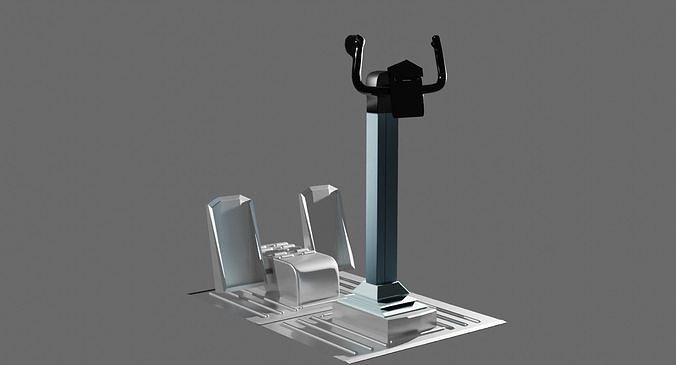 3D model ART 72 600 Yoke VR / AR / low-poly | CGTrader