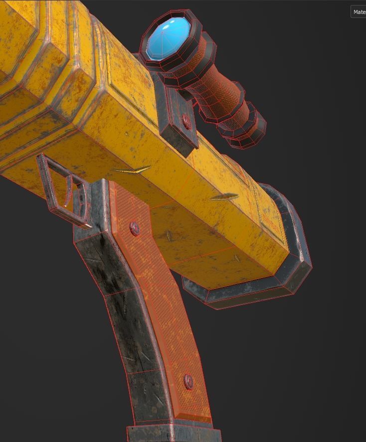 3D model Stylized Rocket Launcher VR / AR / low-poly | CGTrader