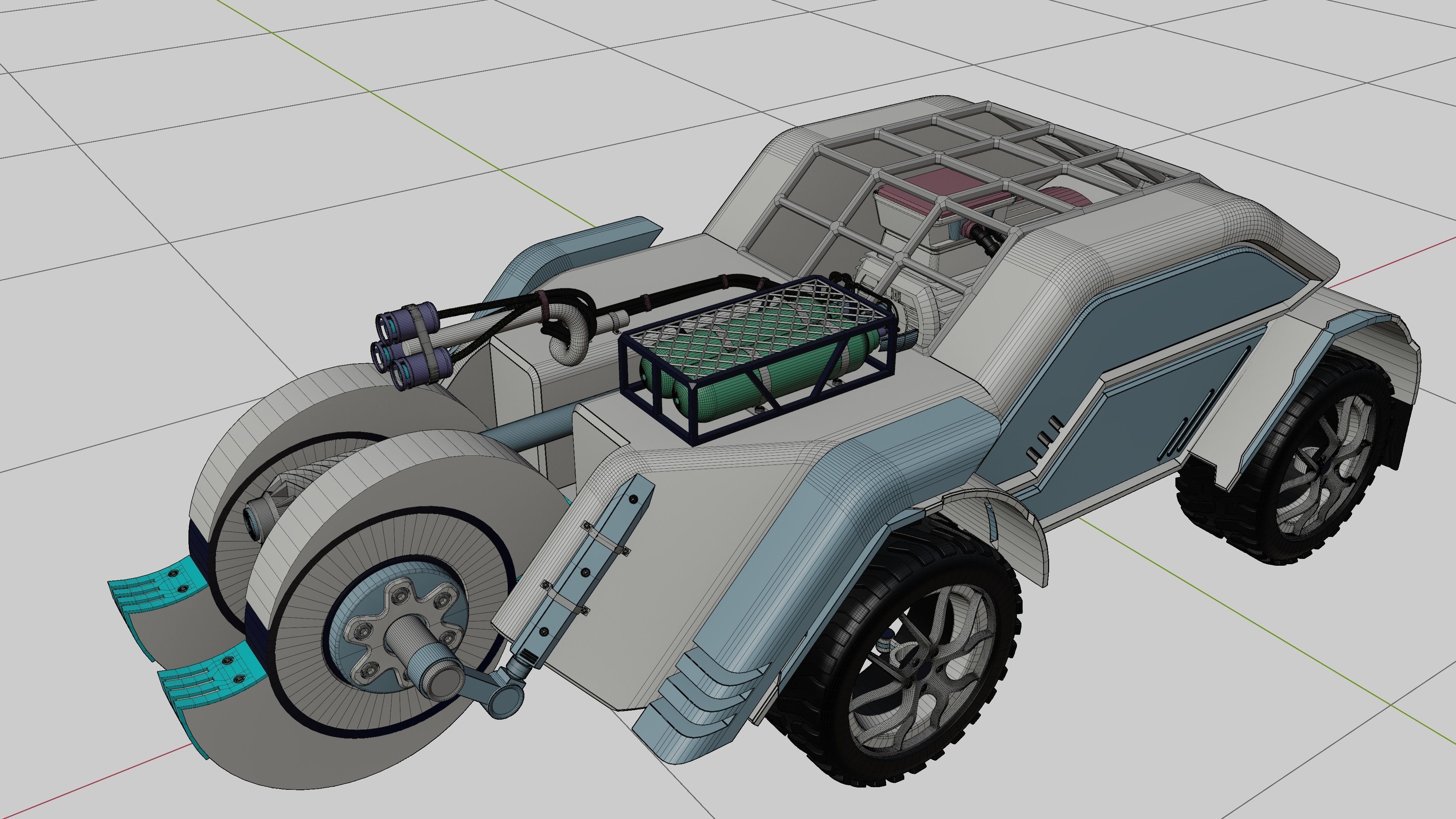 3D model Blaze Bot VR / AR / low-poly | CGTrader