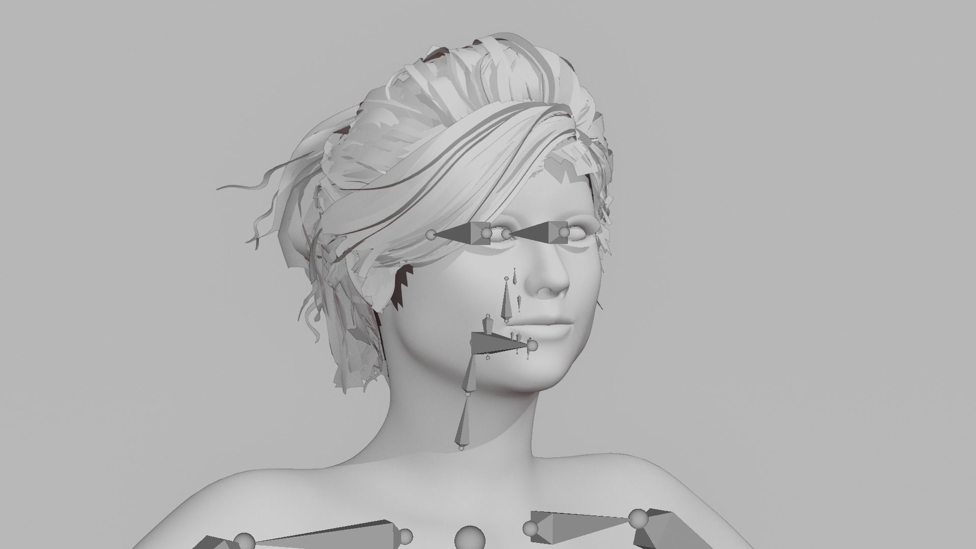 Realistic Female - Jessica 3D model rigged | CGTrader