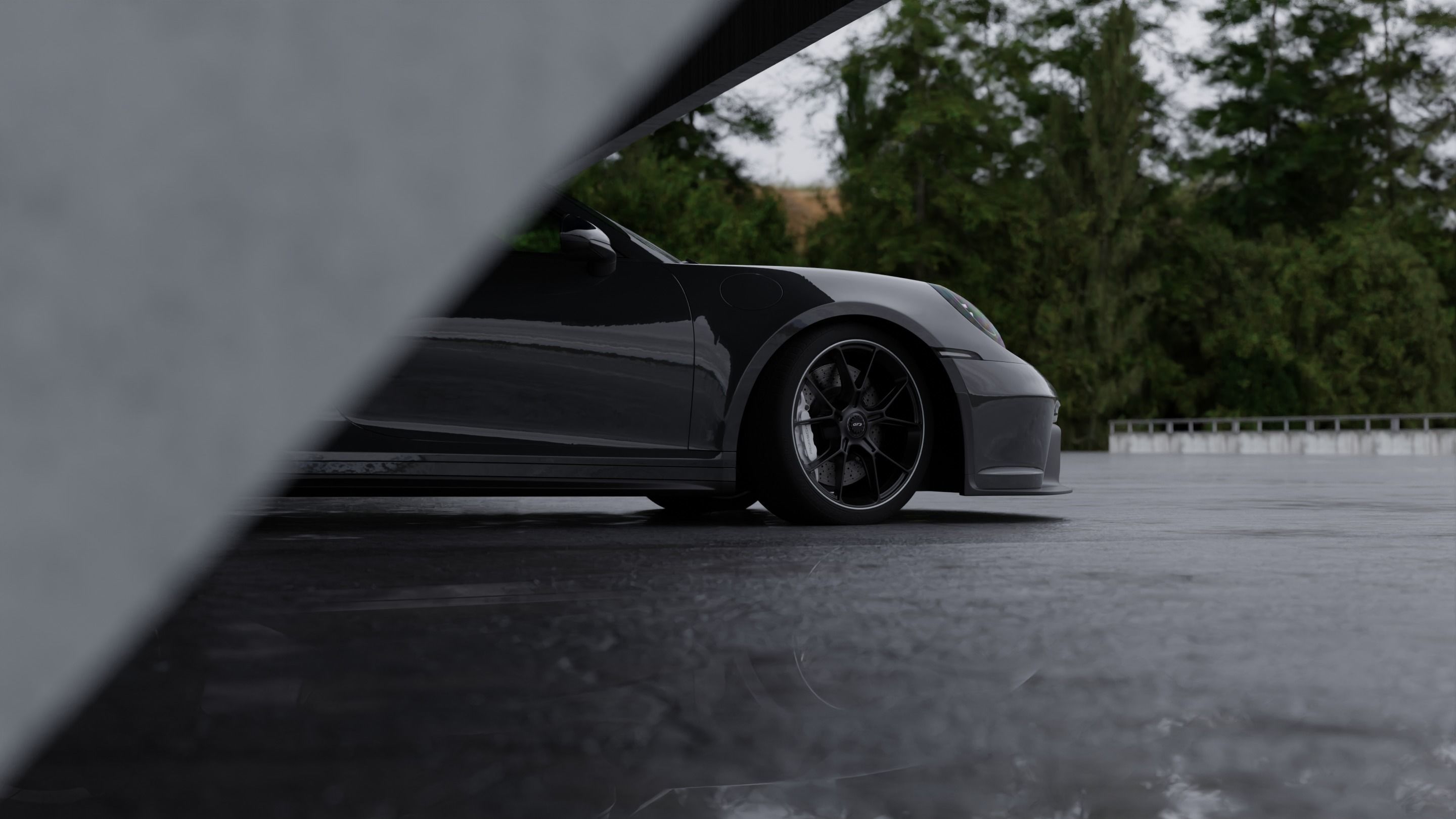 Car Moody Scene 3D Blender File Textured FBX File 3D model | CGTrader