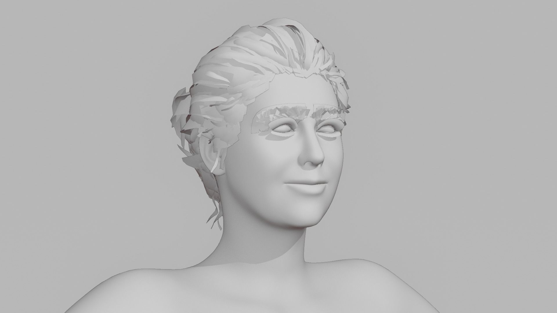 Realistic Female - Rachel 3D model rigged | CGTrader