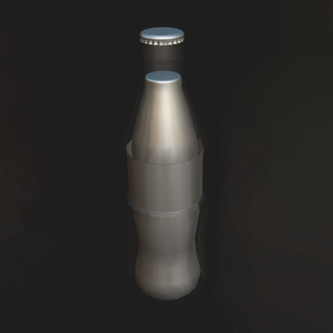 Coke bottle 3D model | CGTrader