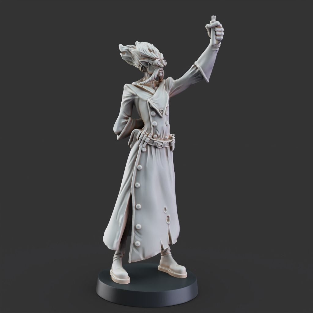 Dr Frankenstein - 3D Printable TTRPG - PRESUPPORTED - 32mm Scale 3D ...