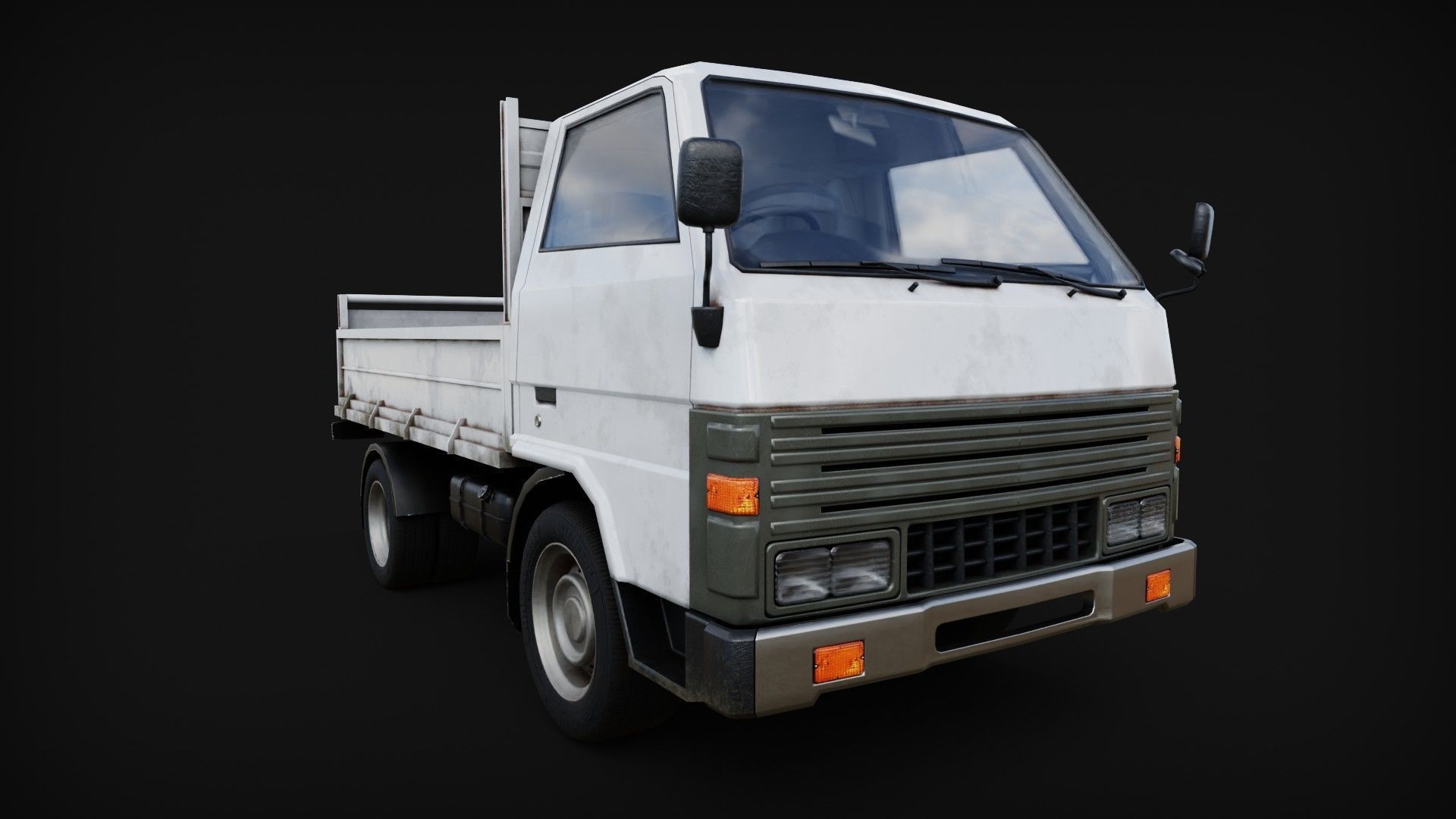 3D model Lorry Truck Toyota Dyna VR / AR / low-poly | CGTrader