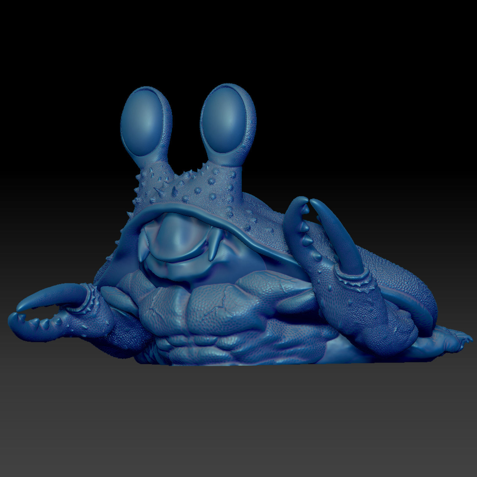 Crab-Crap-Dozer Fantasy Figure STL-3D Printing Model 3D model 3D ...