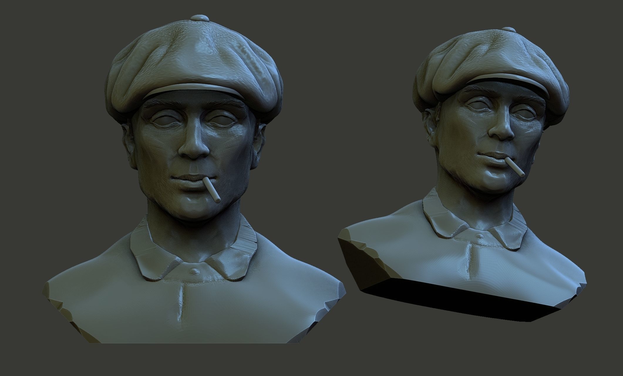 Tommy Shelby 3D model 3D printable | CGTrader