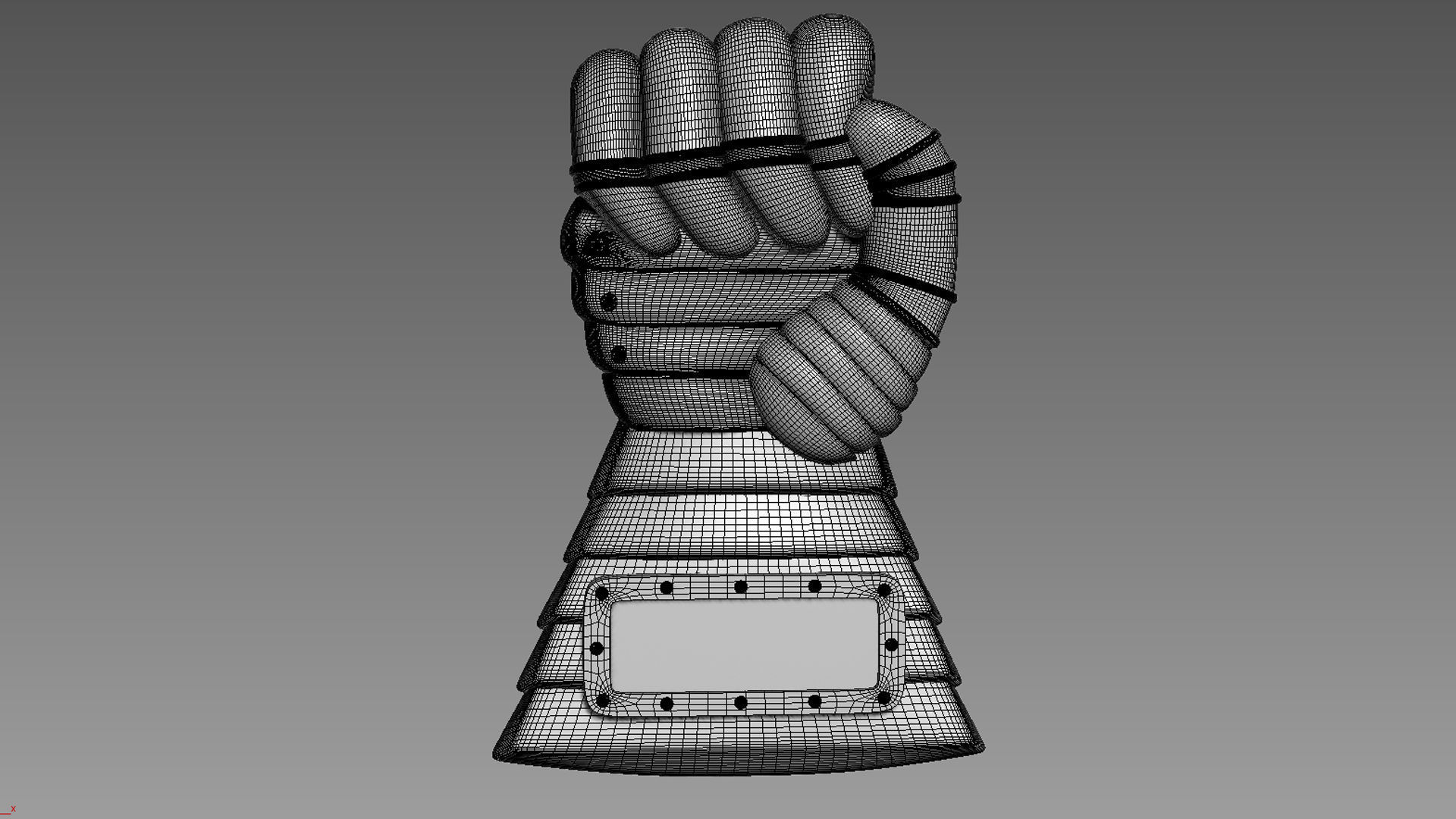 Iron hand Bas-Relief 3D model | CGTrader
