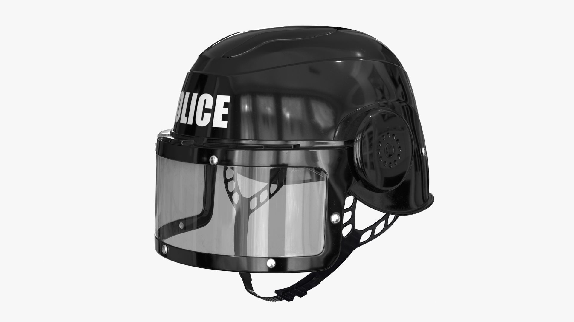 3D Model Collection Polise Swat Helmet VR / AR / low-poly | CGTrader