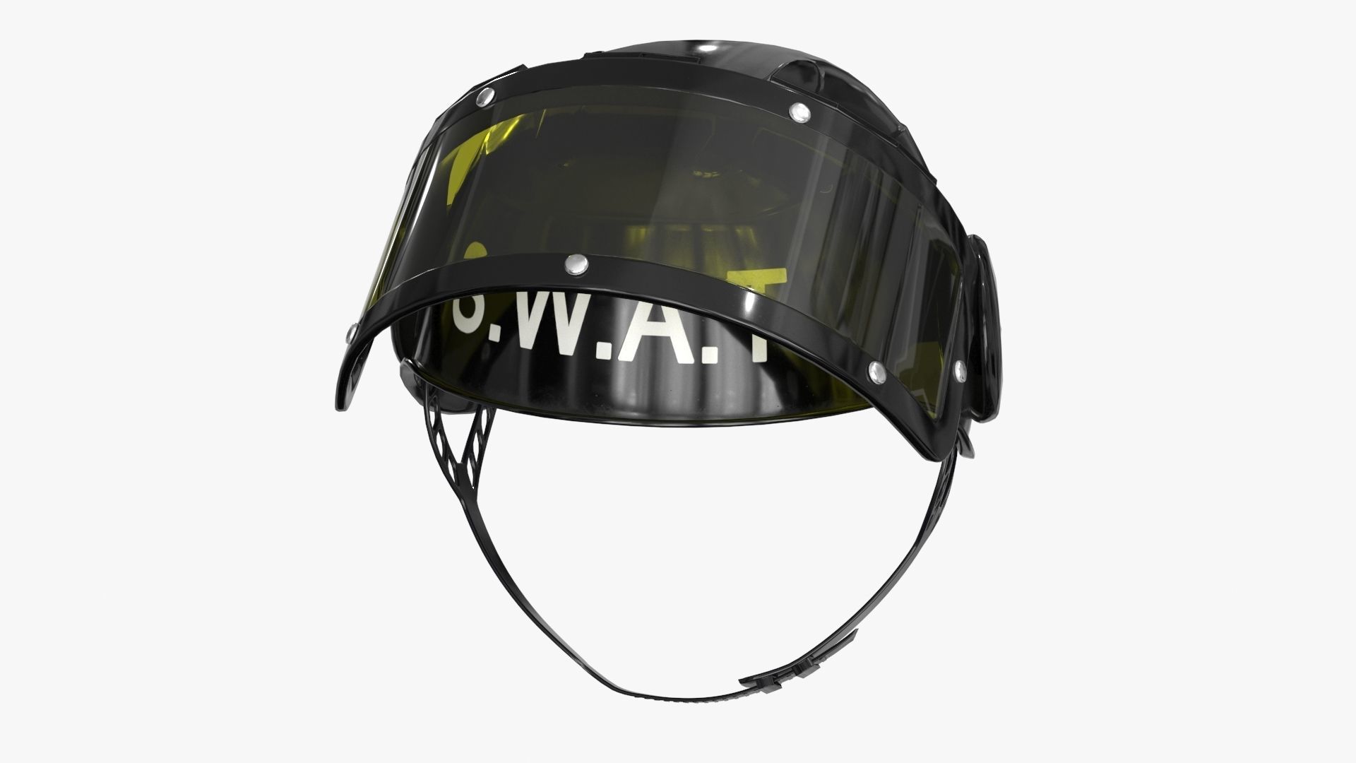 3D Model Collection Polise Swat Helmet VR / AR / low-poly | CGTrader