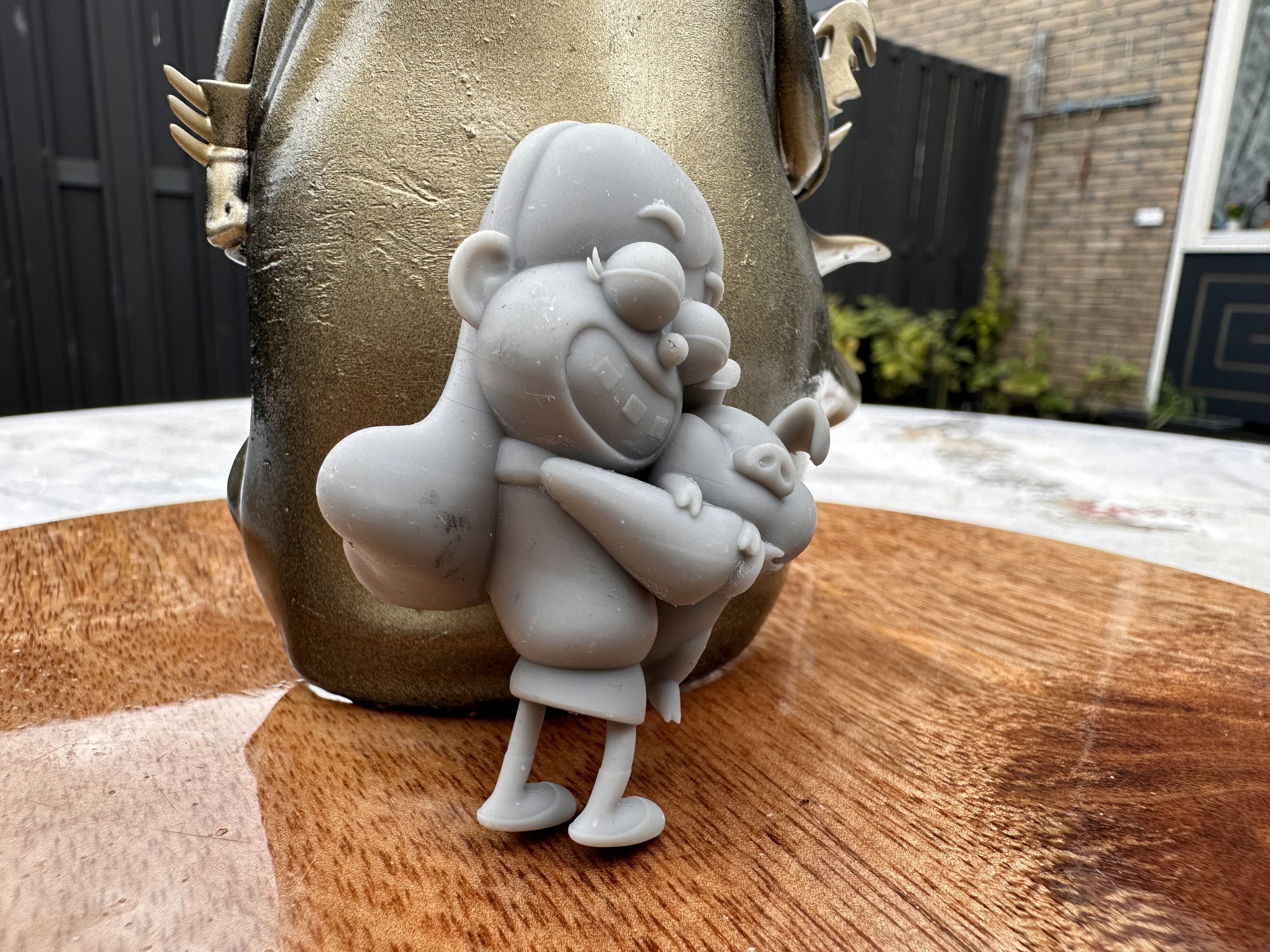 Mayble cartoon girl wearing sweater 3D model 3D printable | CGTrader