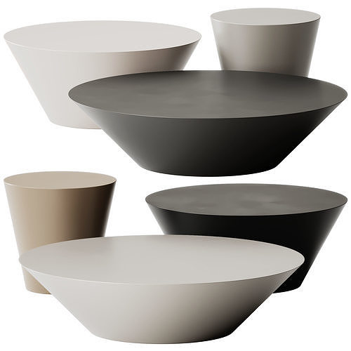 POND Round coffee tables by ACERBIS 3D model | CGTrader