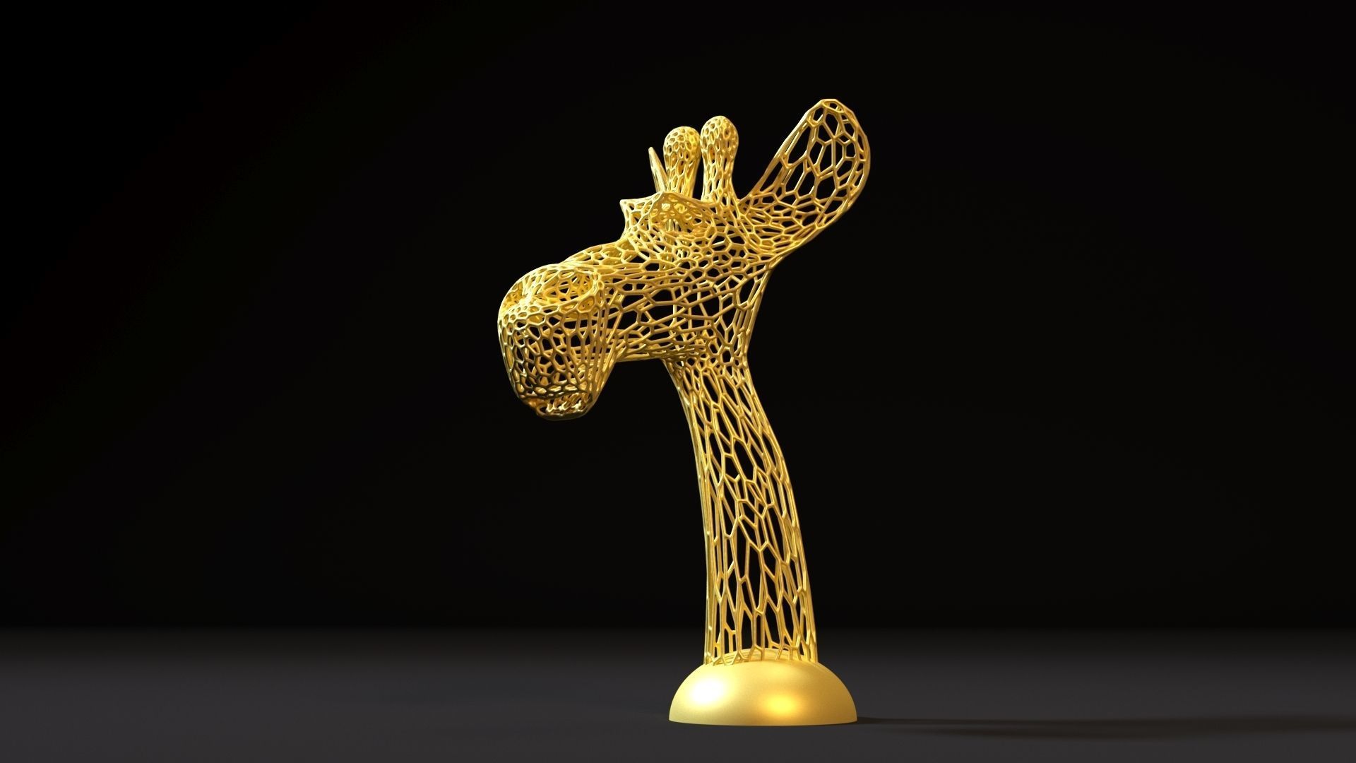 Giraffe 3D model 3D printable | CGTrader