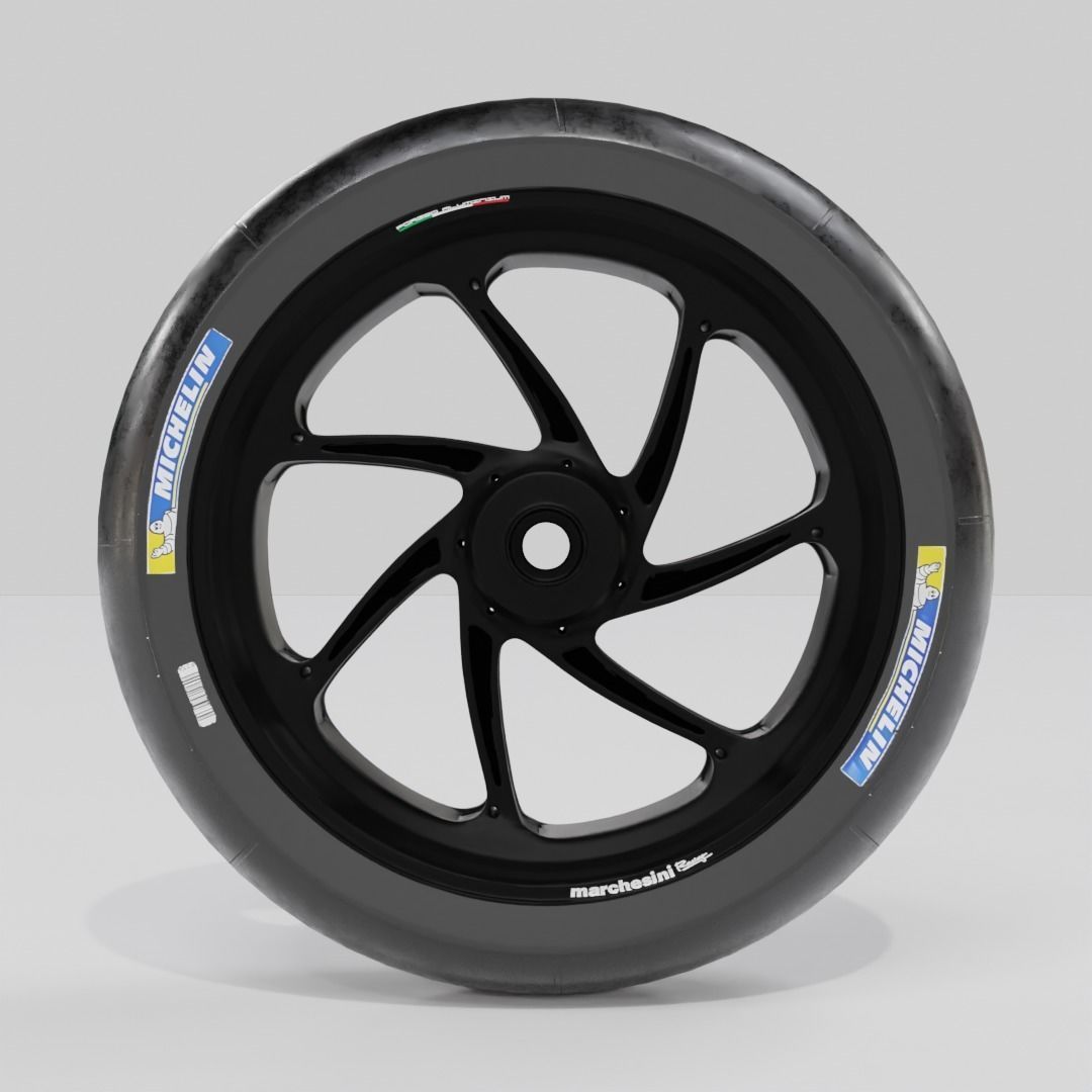 MotoGP Wheel 3D model | CGTrader
