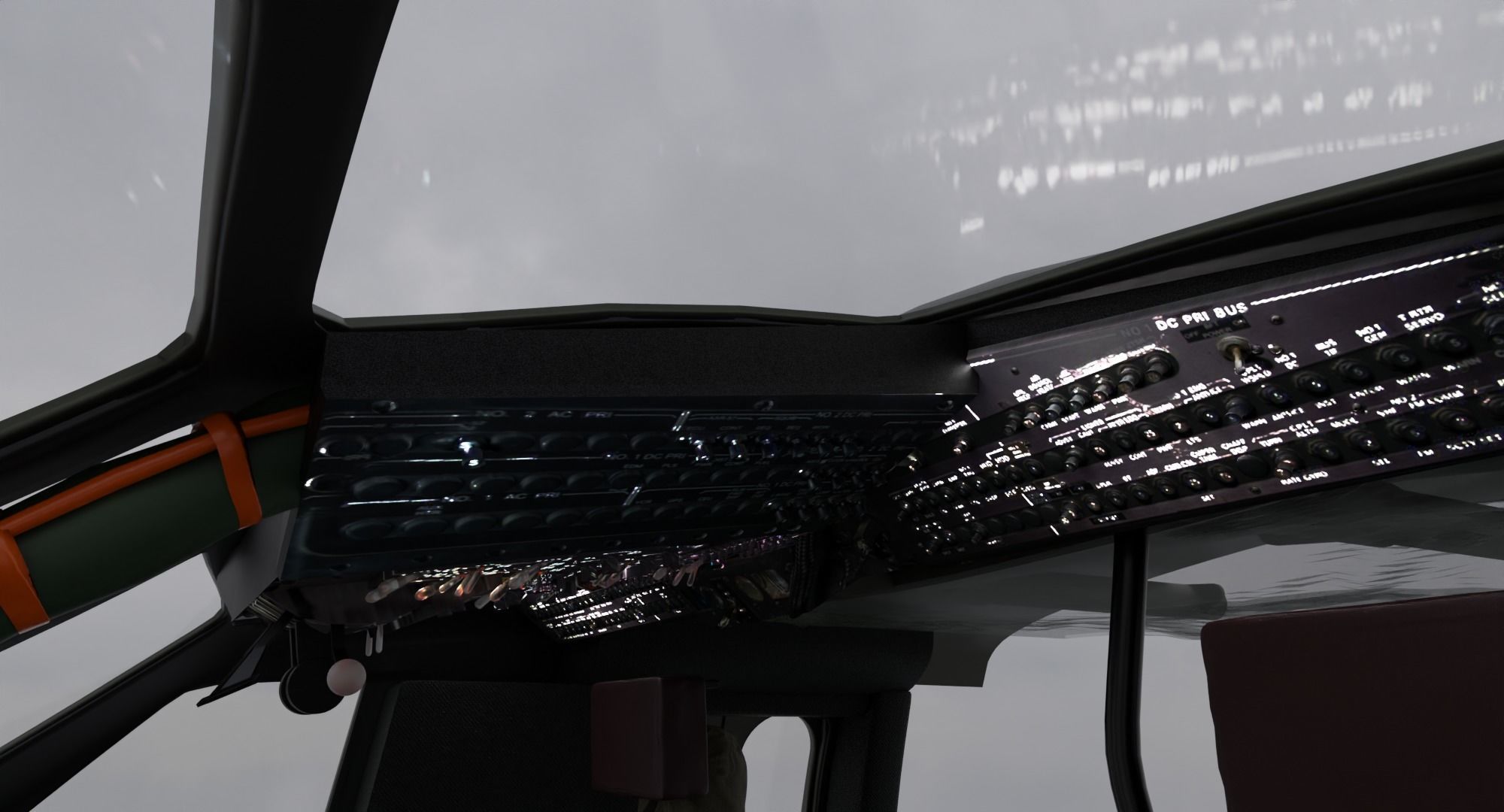 3D model Black Hawk UH-60 Cockpit VR / AR / low-poly | CGTrader