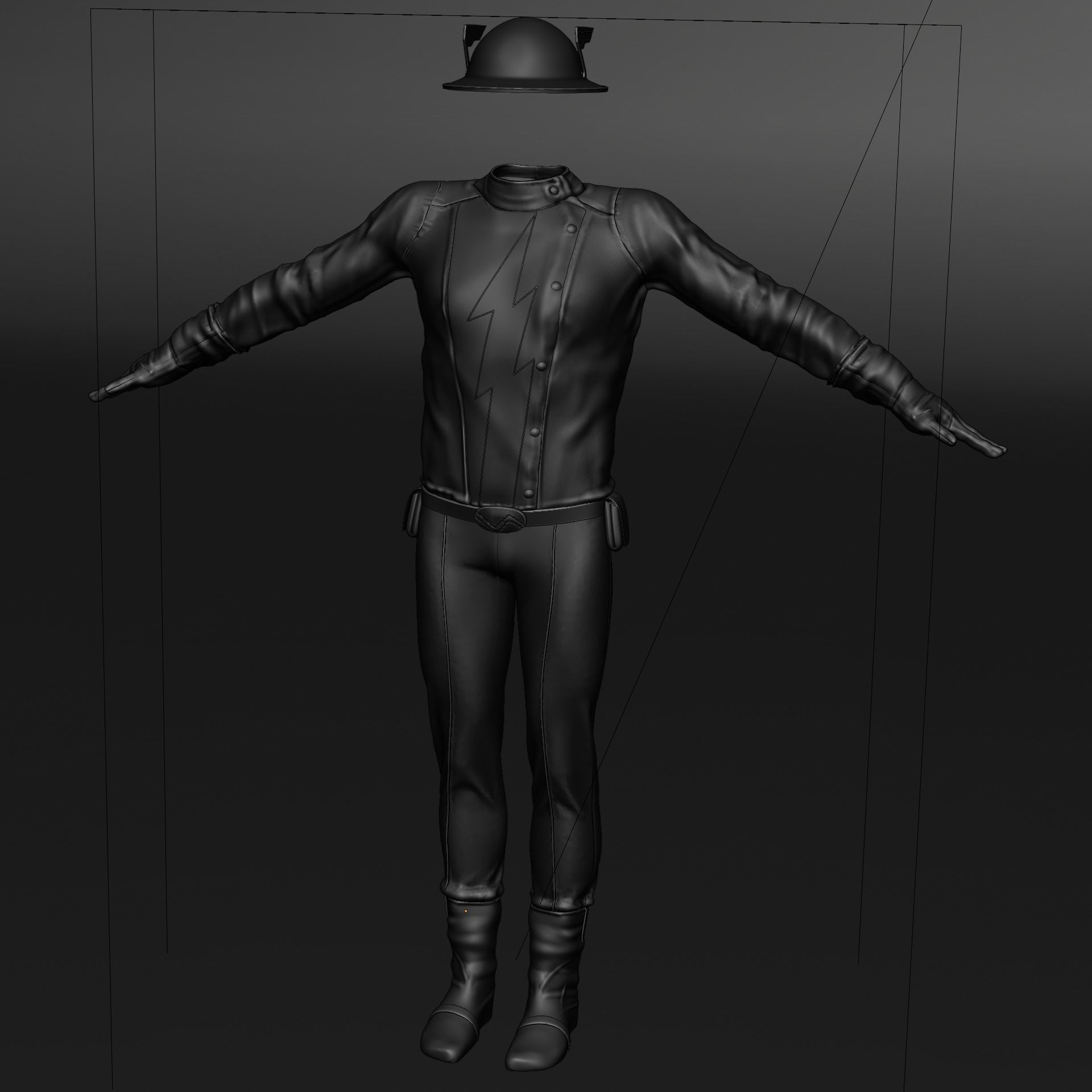 DC Comics - Jay Garrick The Flash 3D Model 3D model rigged | CGTrader