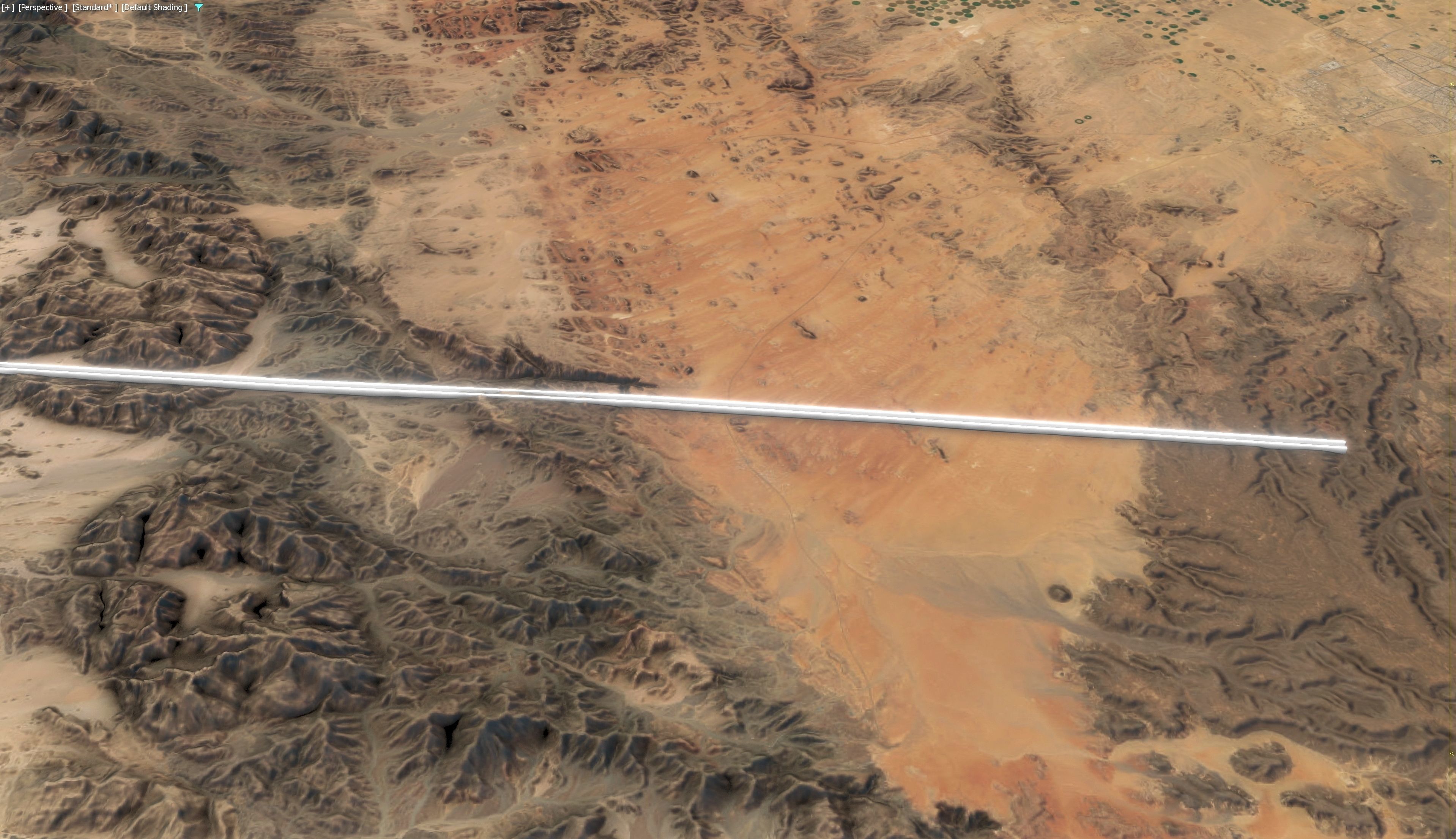 3D model Neom - The Line VR / AR / low-poly | CGTrader