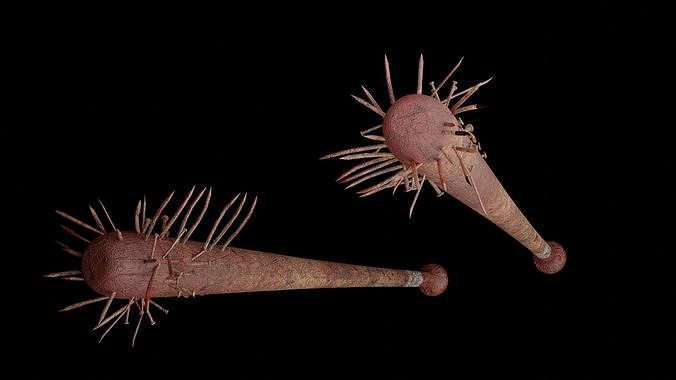 Nail Bat 3D model | CGTrader