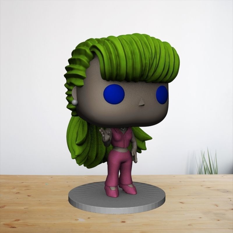 THE BARBIE POP FUNKO 3D model 3D printable | CGTrader