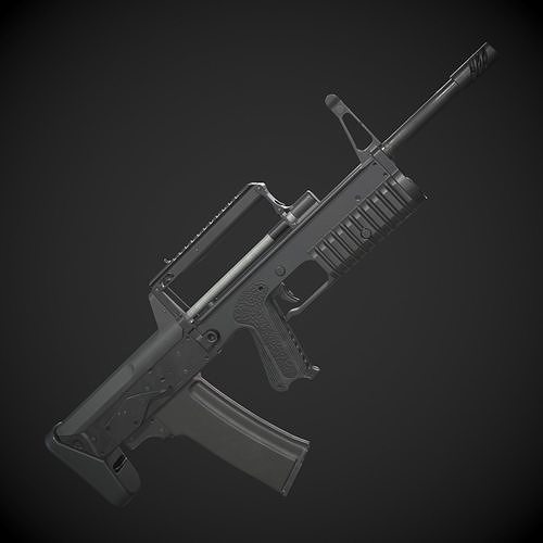 3D model A-91 Bullpup Rifle VR / AR / low-poly | CGTrader