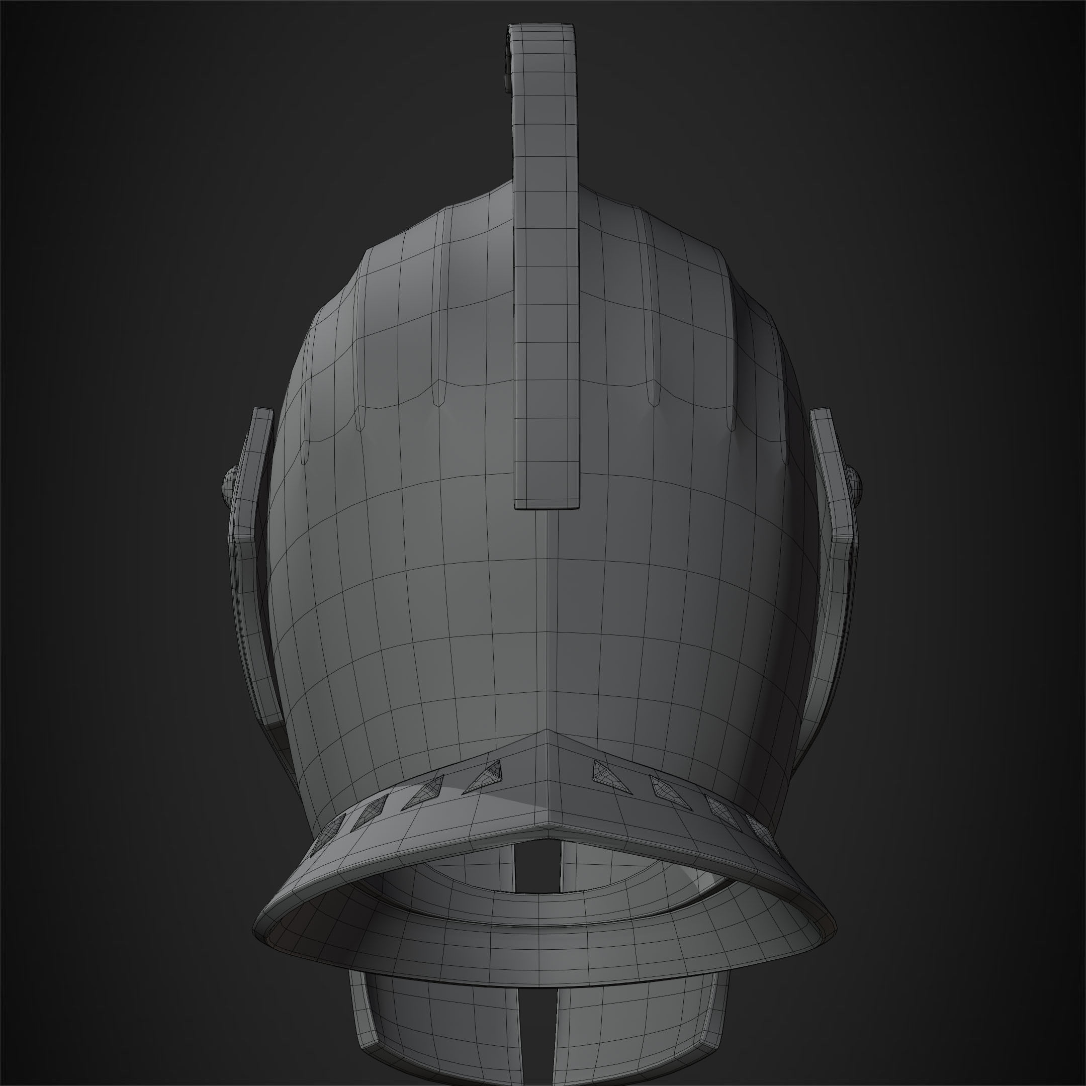 Dark Souls Faraam Helmet for Cosplay 3D model 3D printable | CGTrader