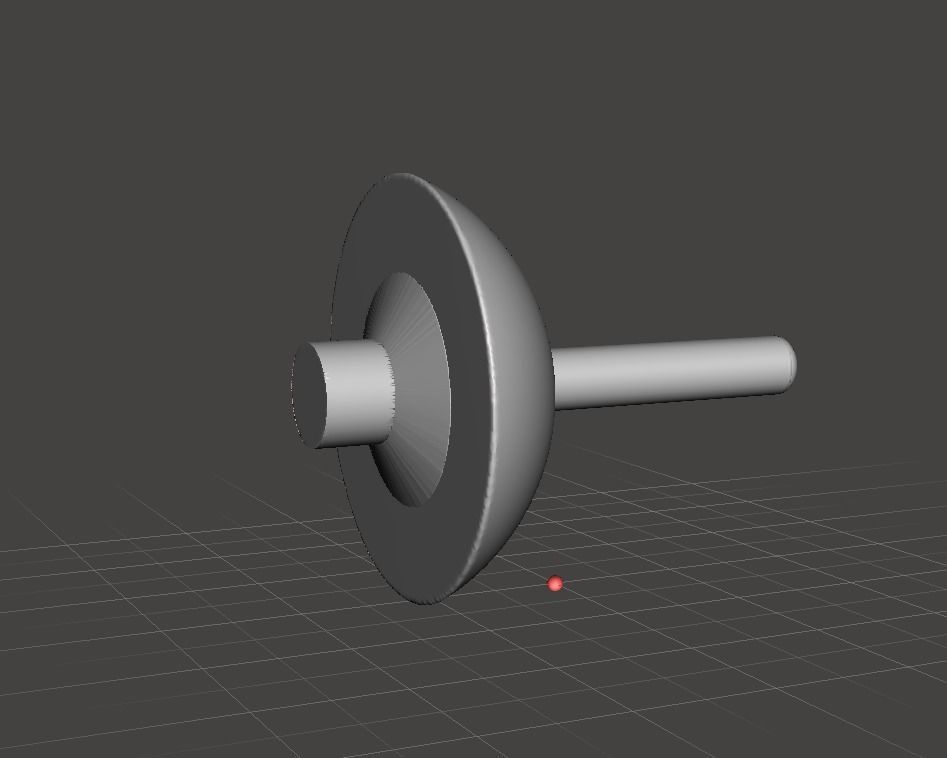 Corneal Button for Ocular impression by EDM DENTAL PRACTICE 3D model 3D ...
