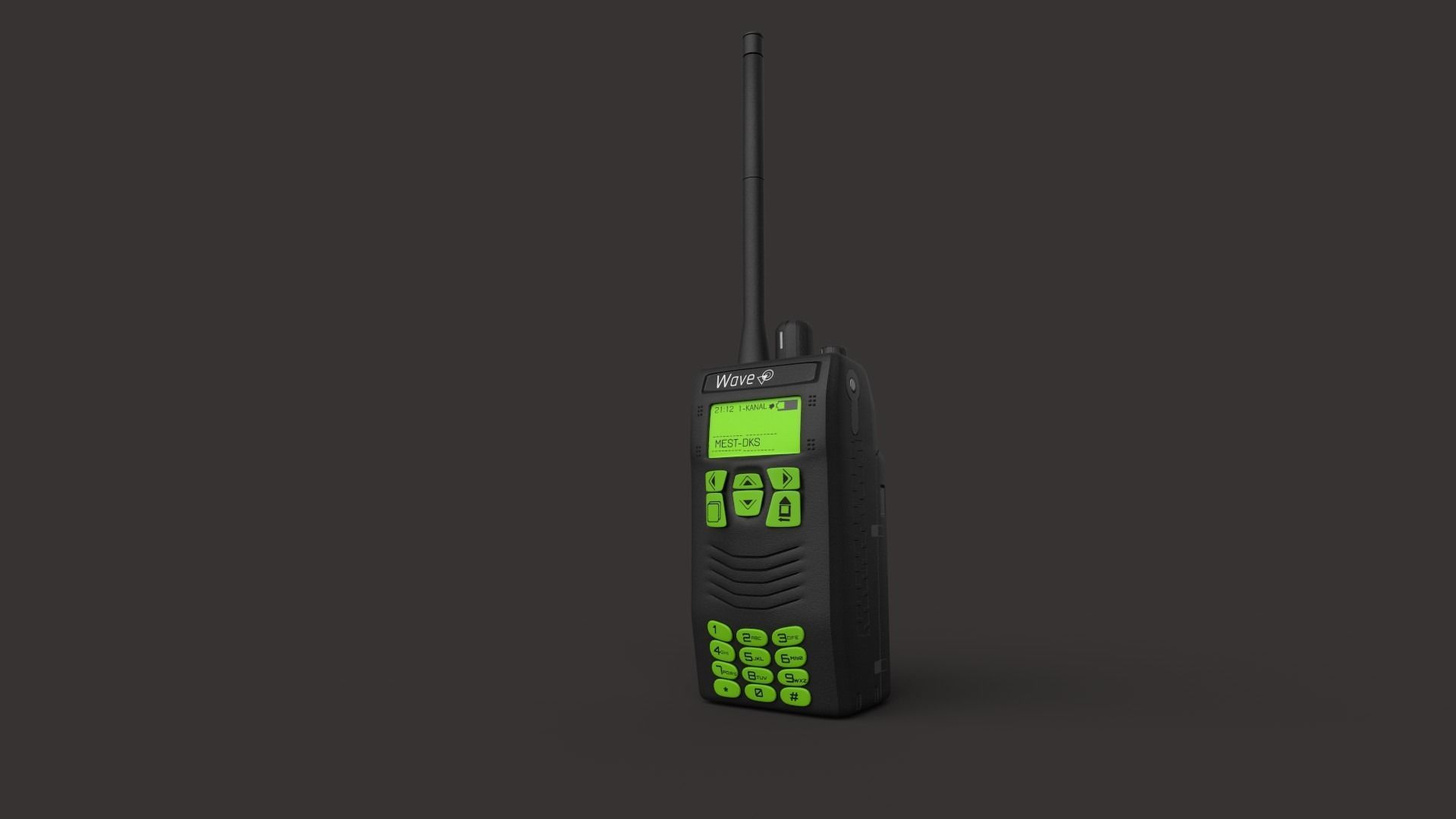 3D model Walkie Talkie 3D Model VR / AR / low-poly | CGTrader