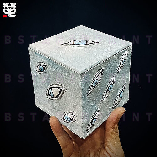 Prison Realm Gojo Satoru Cube Jujutsu Kaisen 3D Print Model