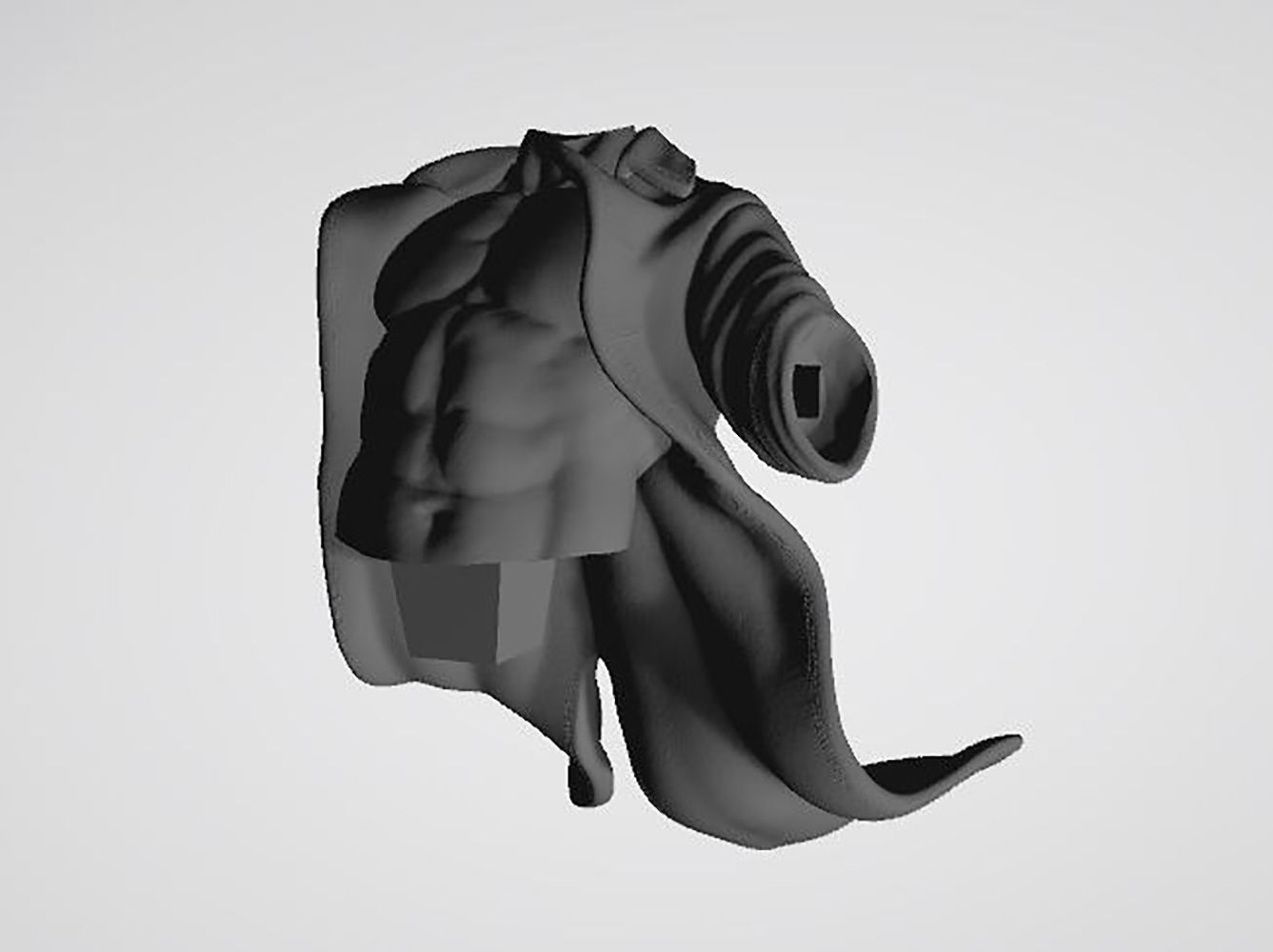 Hellboy 3D Model Ready to Print 3D model 3D printable | CGTrader