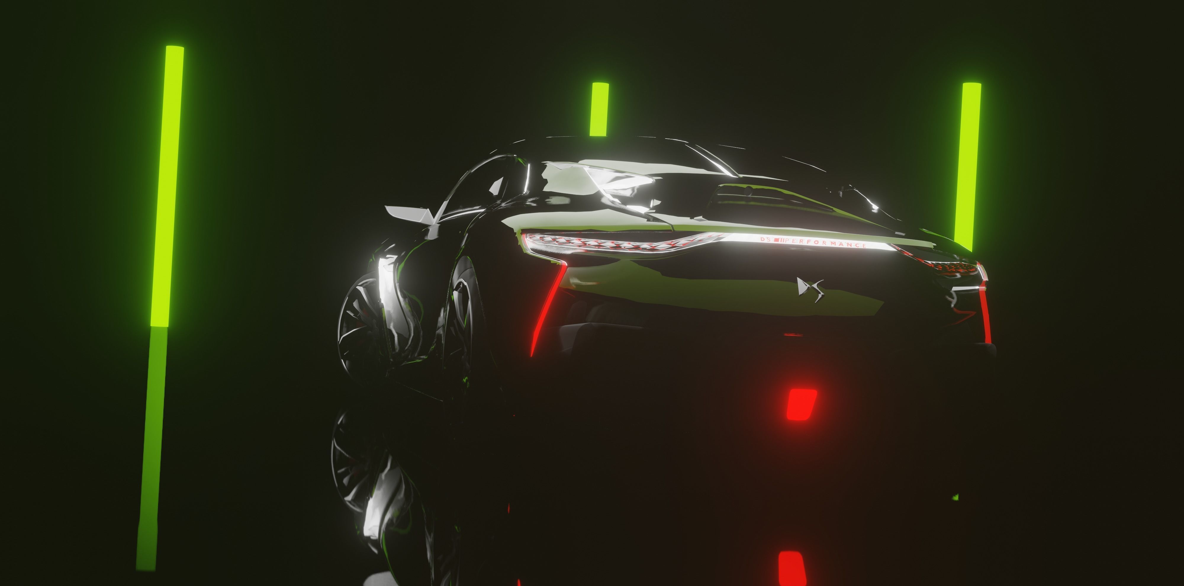 Ds e-tense 2017 model free 3D model rigged | CGTrader