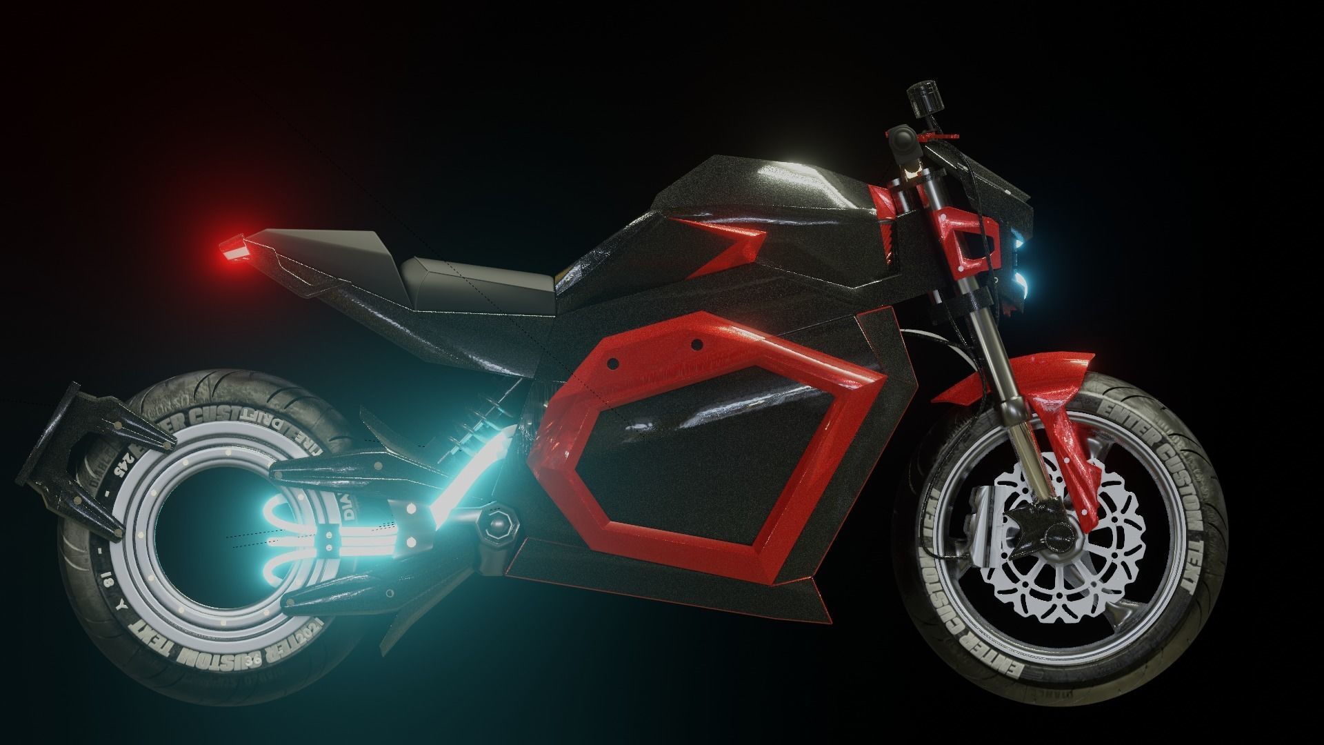 Motorcycle Realistic 3D model | CGTrader