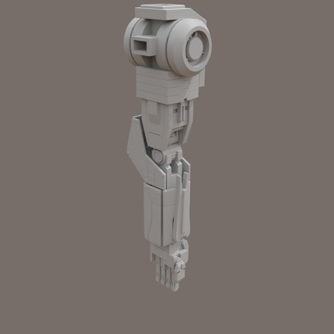 Mecha arm free VR / AR / low-poly 3D model | CGTrader