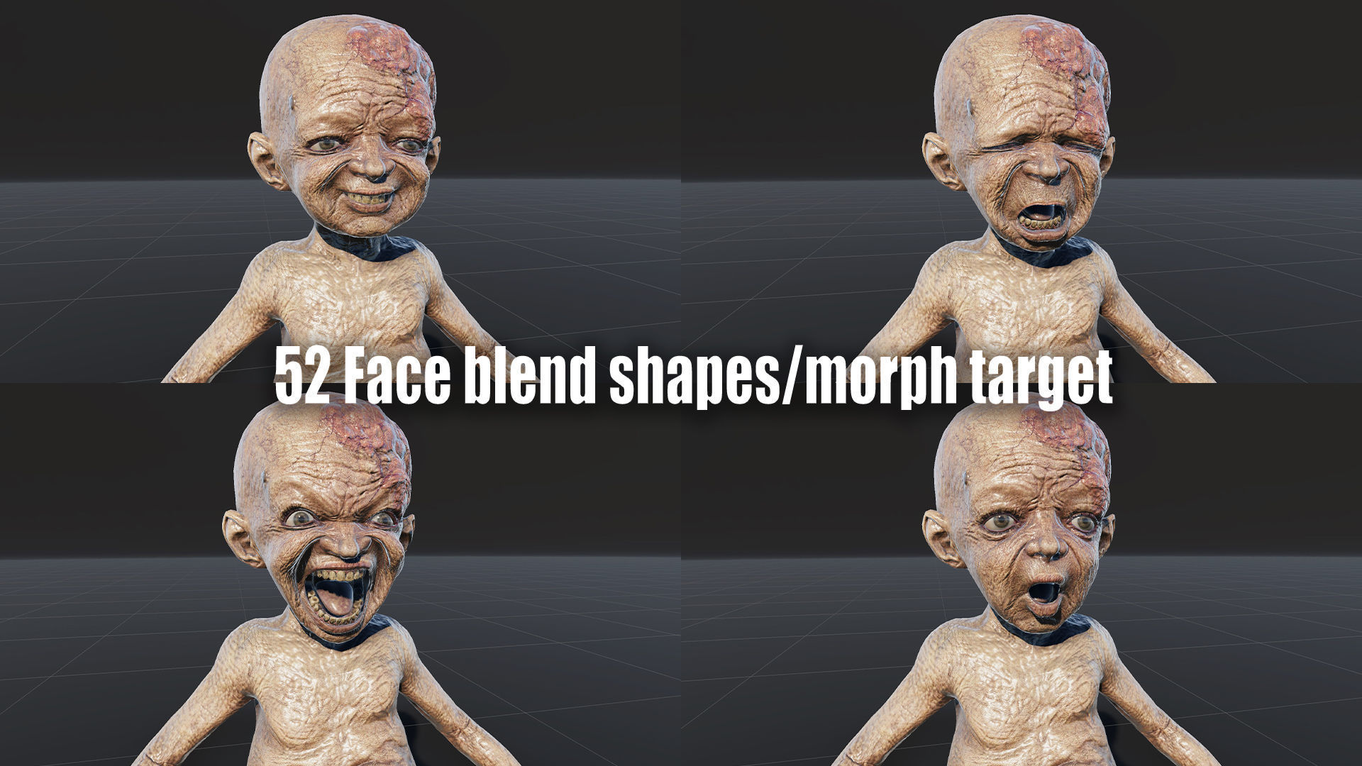 3D model Homunculus VR / AR / low-poly | CGTrader
