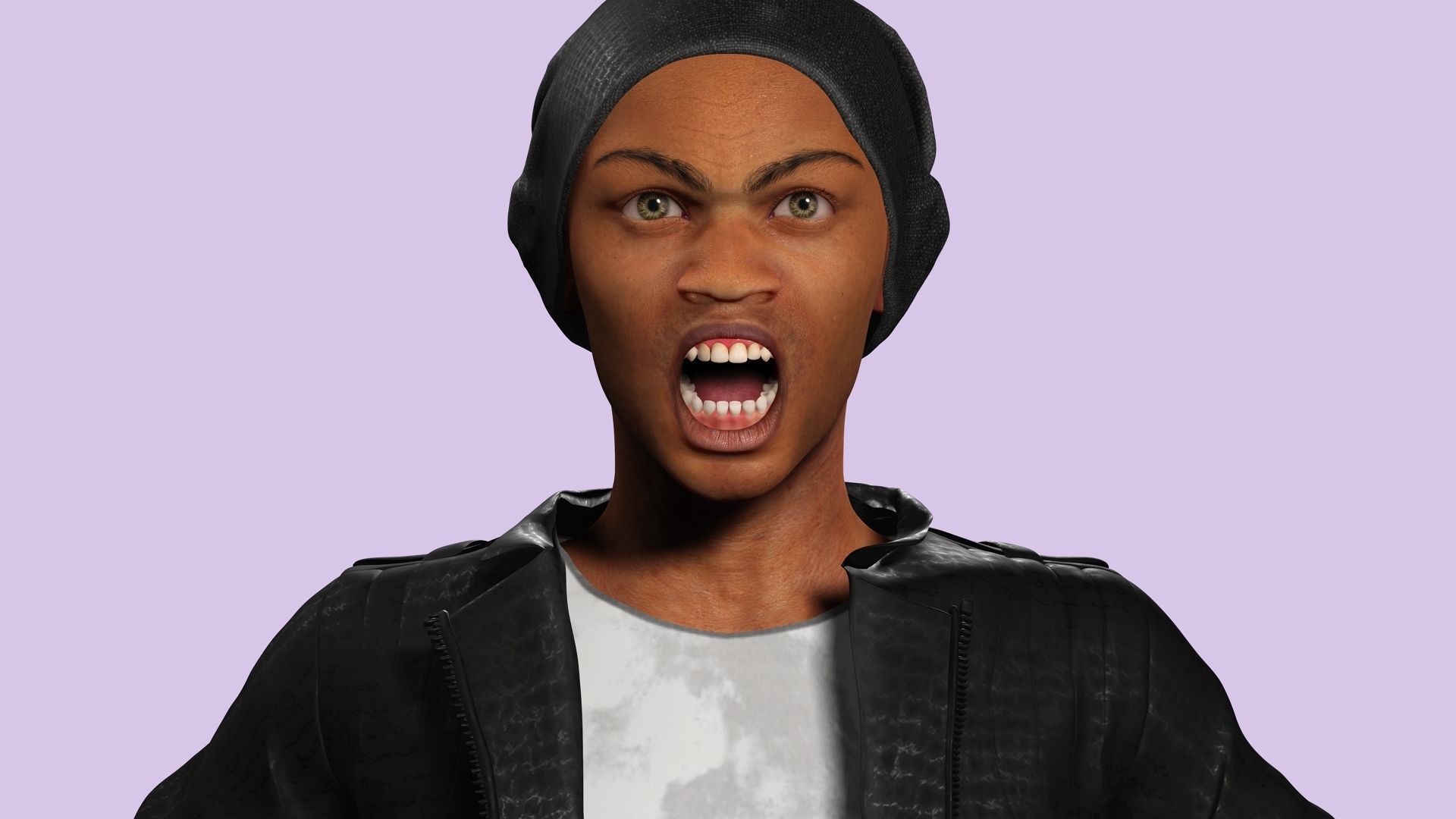 3D model Zak-Realistic African American Boy VR / AR / low-poly | CGTrader