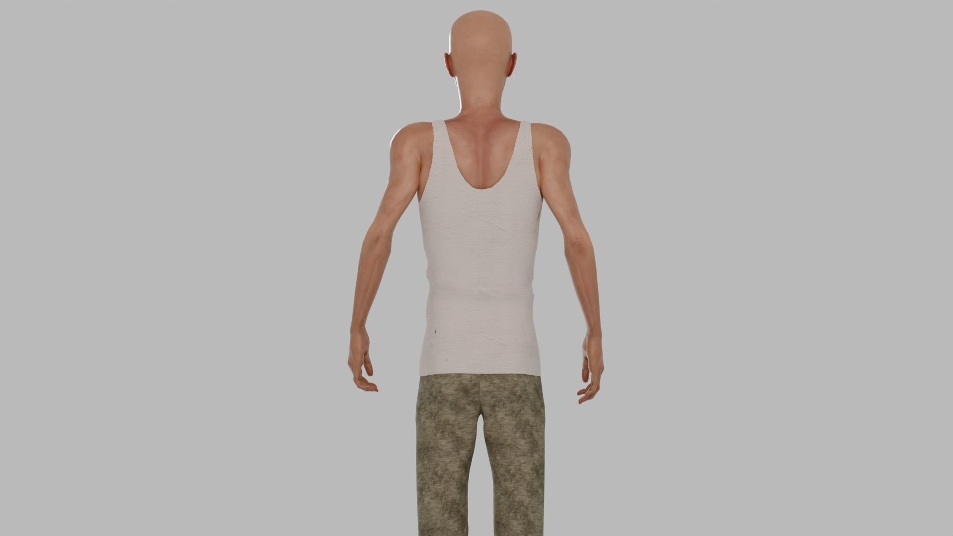 Man Character With Mixamo Rig 3D model animated rigged | CGTrader