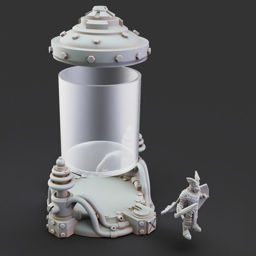 The Vats - 3D Printable TTRPG - PRESUPPORTED - 32mm Scale 3D model 3D ...