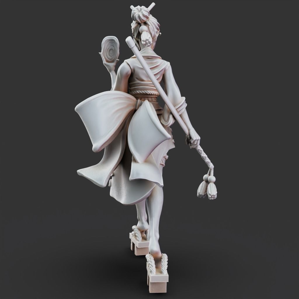 Changeling Ninja - 3D Printable TTRPG - PRESUPPORTED - 32mm 3D model 3D ...
