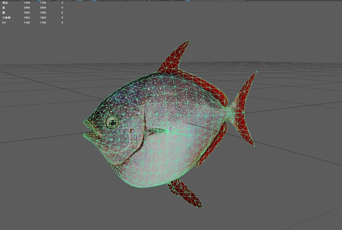Lampridae 3D model rigged | CGTrader